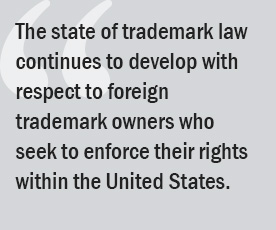 The Lanham Act Has Broader Scope Than Domestic and Foreign Trademark ...